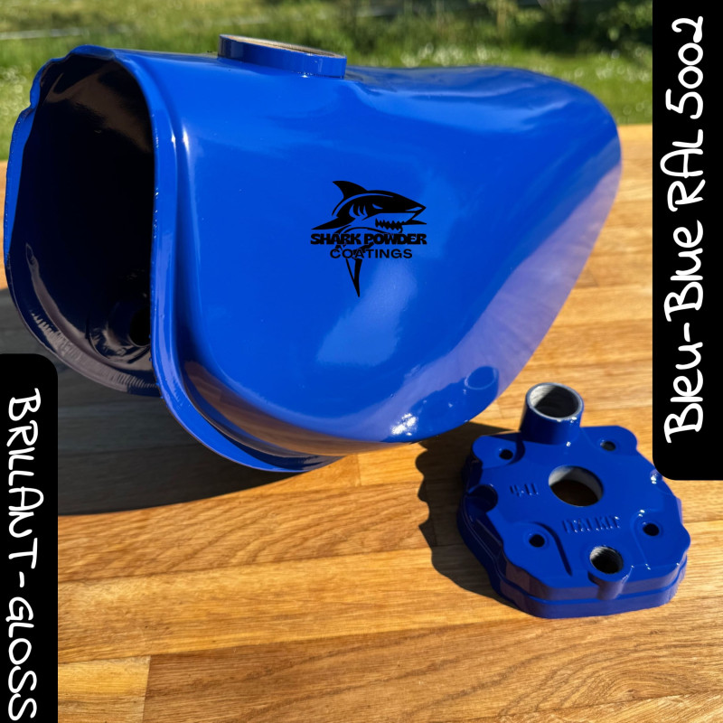 Glossy Blue RAL 5002 Powder Coating | Shark Powder Coatings